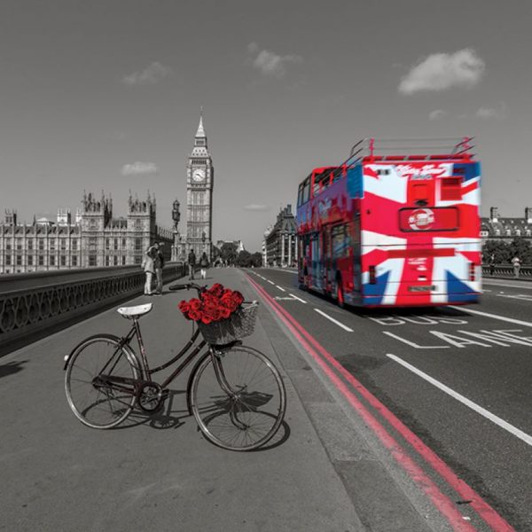 UNION JACK BUS POSTCARD – Spike Leisurewear